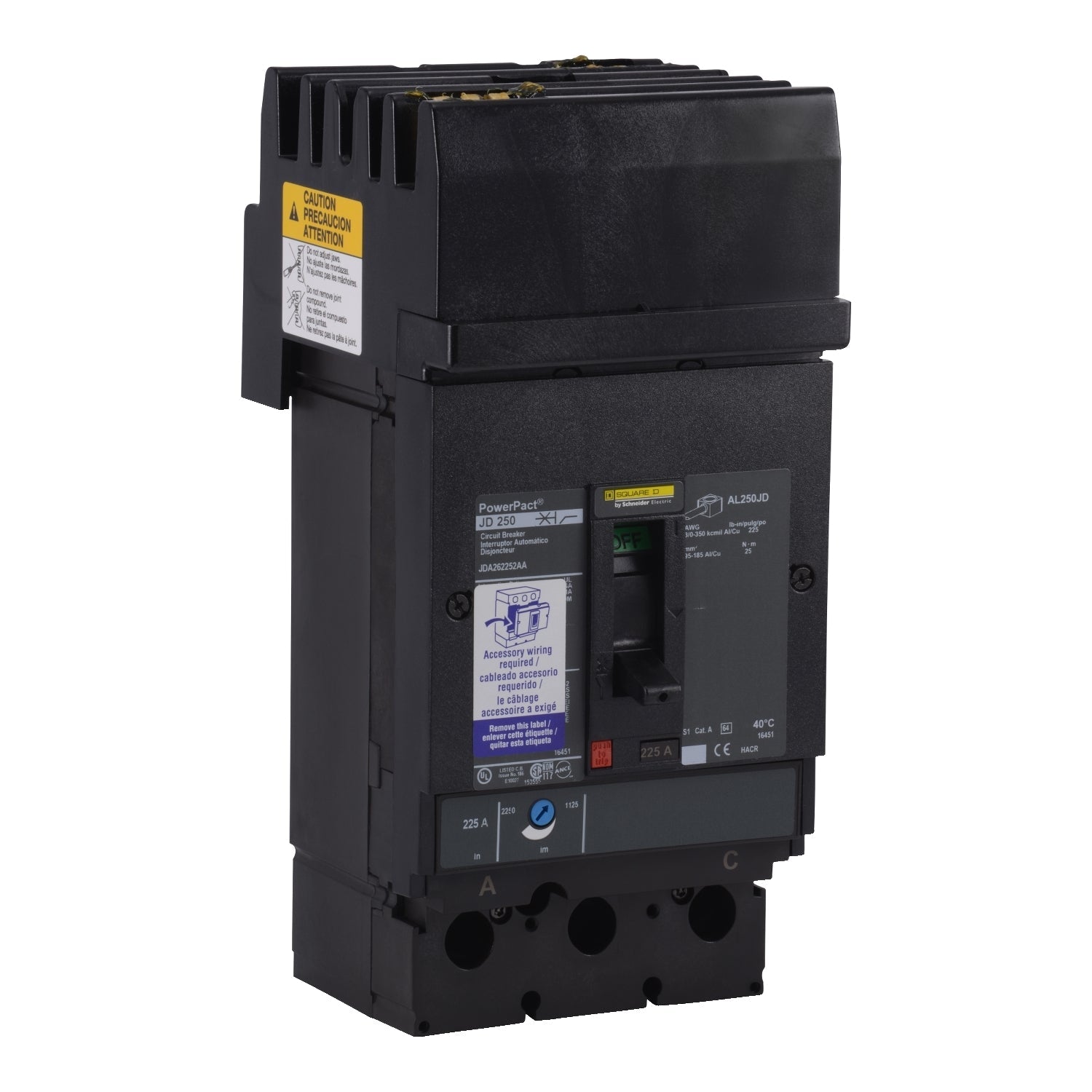 JDA36175SA - Square D - Molded Case Circuit Breakers – Canada Breakers