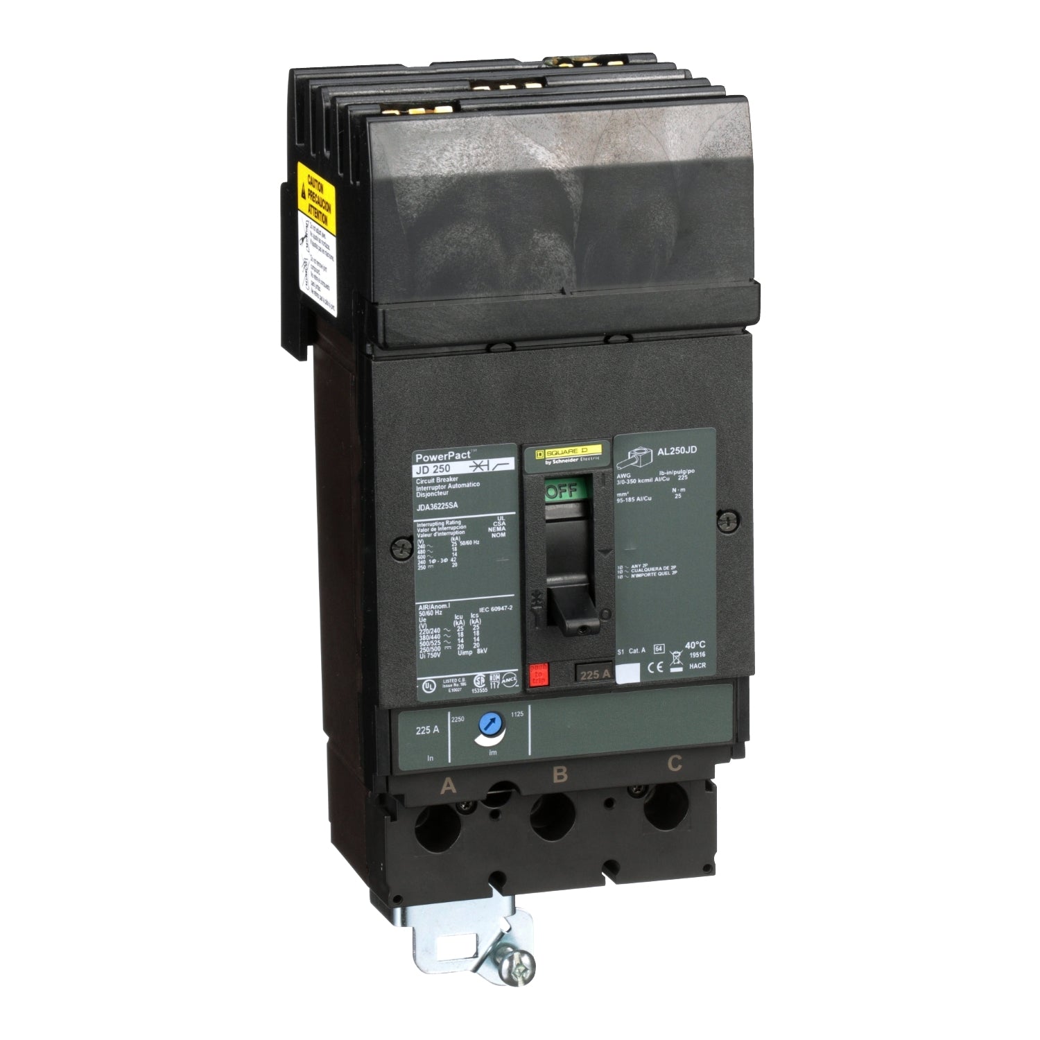 JDA36225SA - Square D - Molded Case Circuit Breakers – Canada Breakers