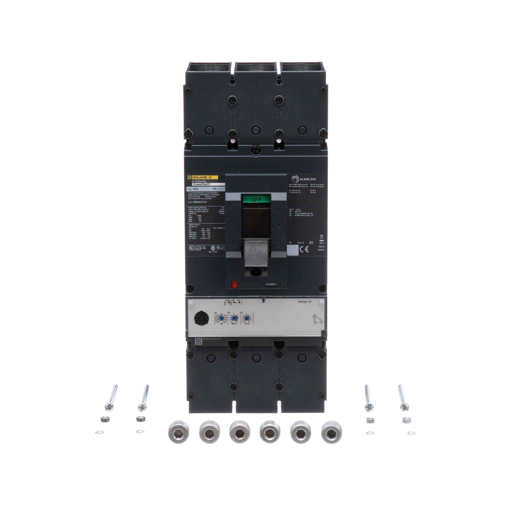 LLL36600U31X - Square D - Molded Case Circuit Breakers – Canada Breakers
