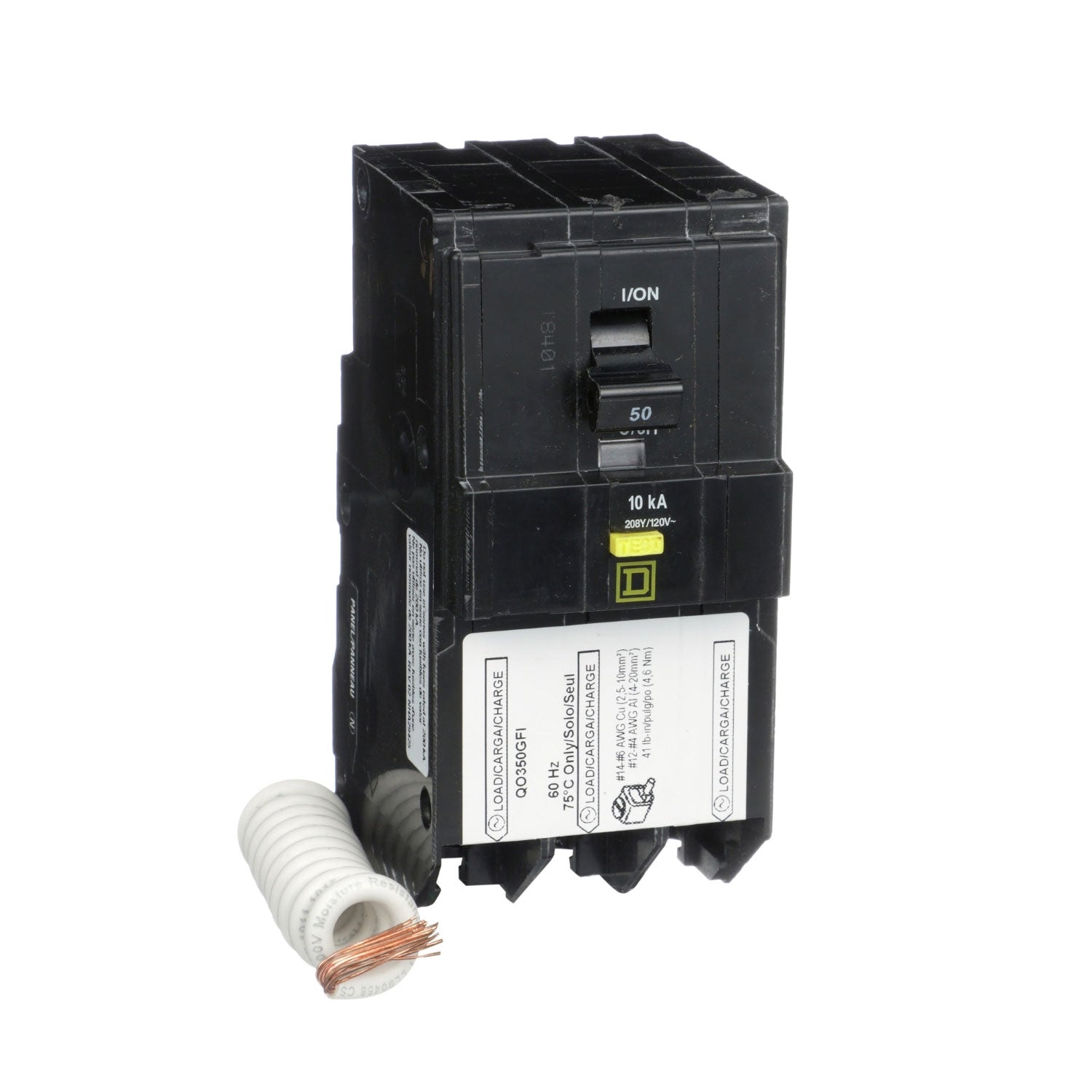 QO350GFI - Square D - 50 Amp GFCI Breaker – Canada Breakers