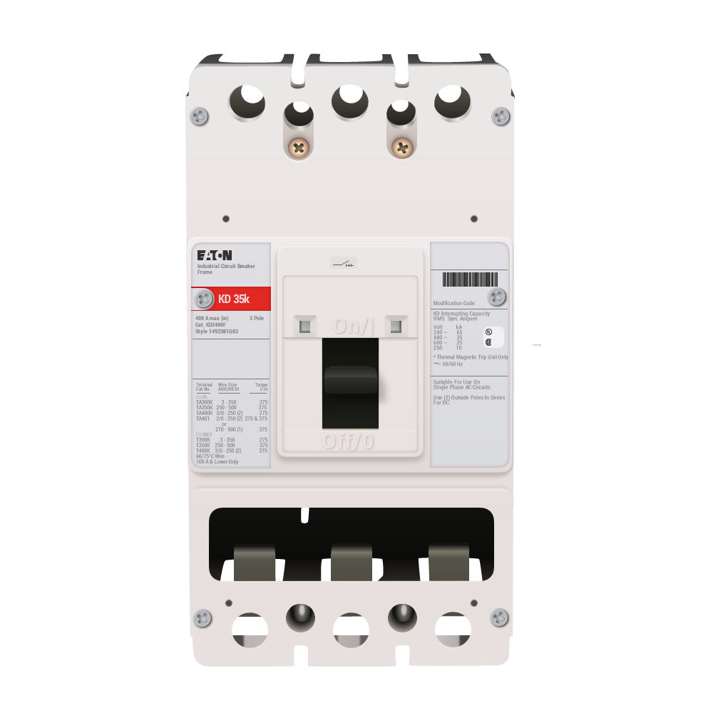 KD3400F - Eaton - Molded Case Circuit Breaker – Canada Breakers