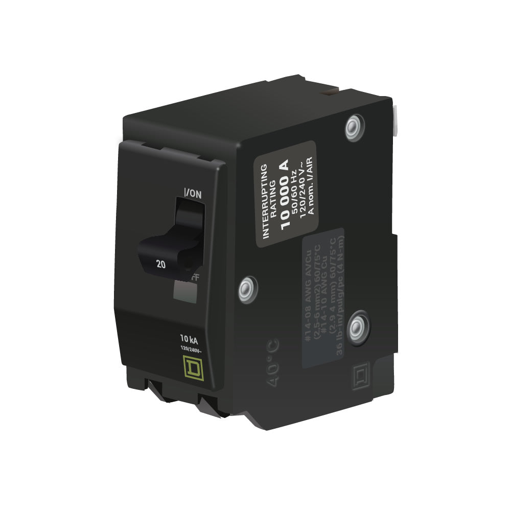 QO220 - Square D - 20 Amp Circuit Breaker – Canada Breakers