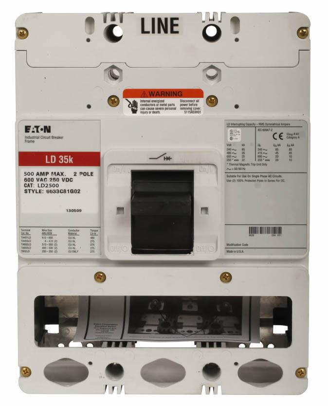 LD2500X - Eaton - Molded Case Circuit Breaker – Canada Breakers