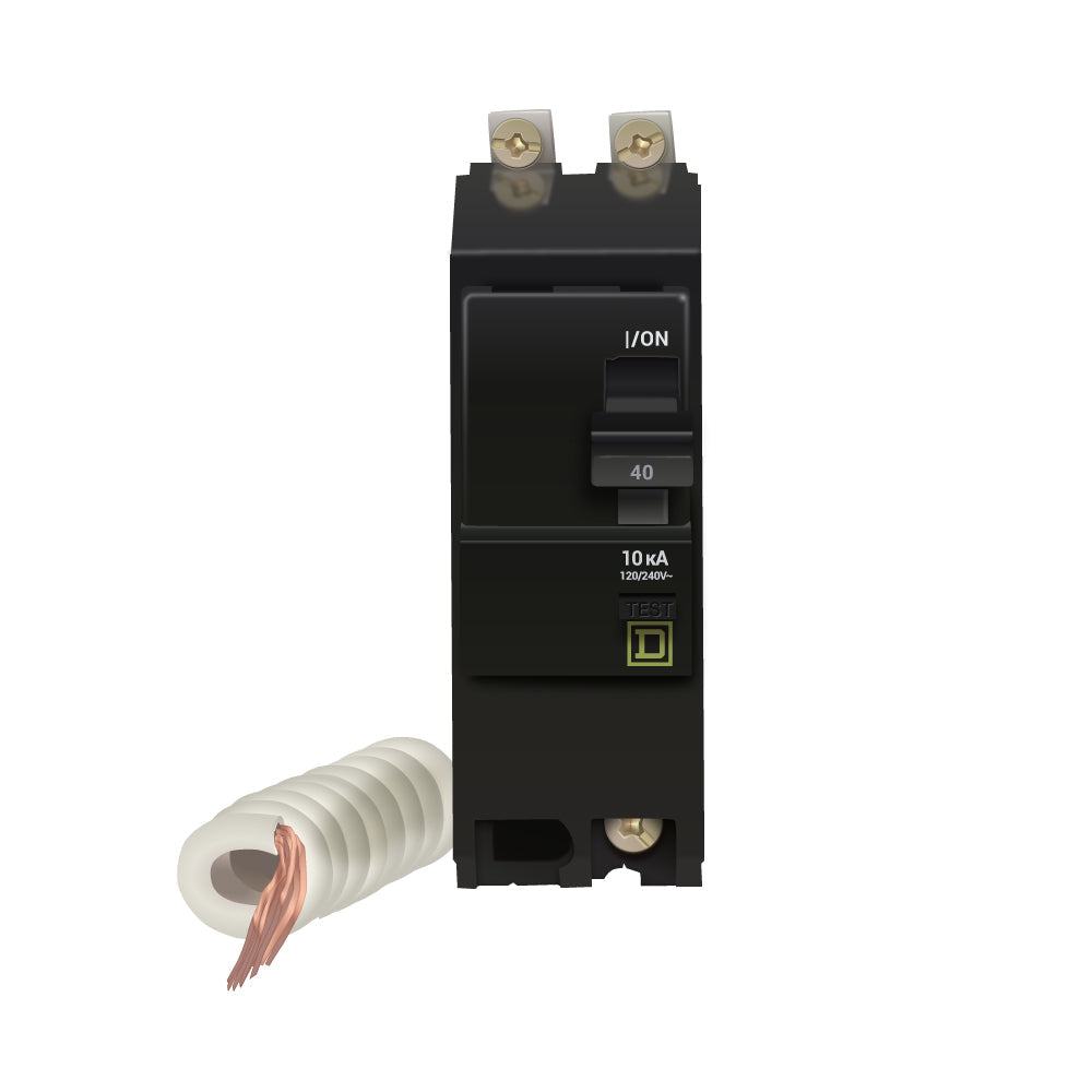QOB240EPD - Square D - 40 Amp 30 mA GFEP Breaker – Canada Breakers