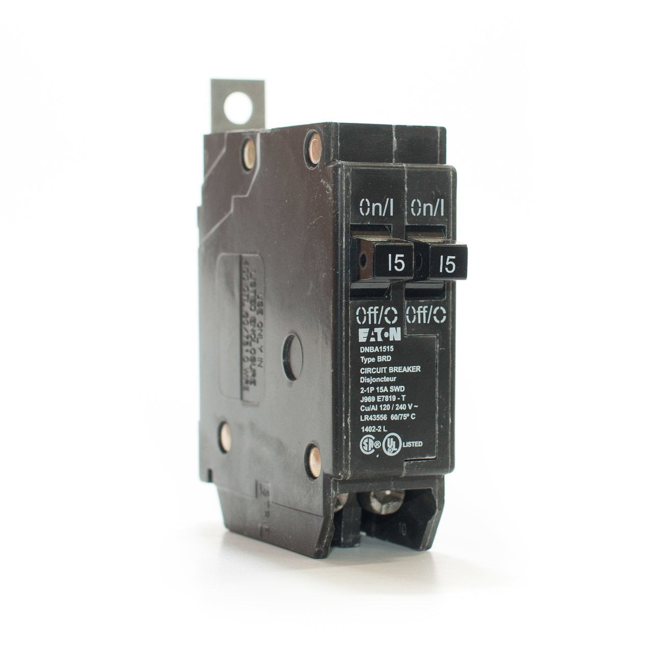 DNBA1515 - Eaton - 15 Amp Tandem Circuit Breaker – Canada Breakers