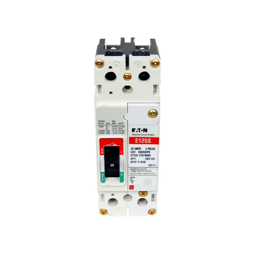 EGB2030FFB - Eaton - Molded Case Circuit Breaker – Canada Breakers