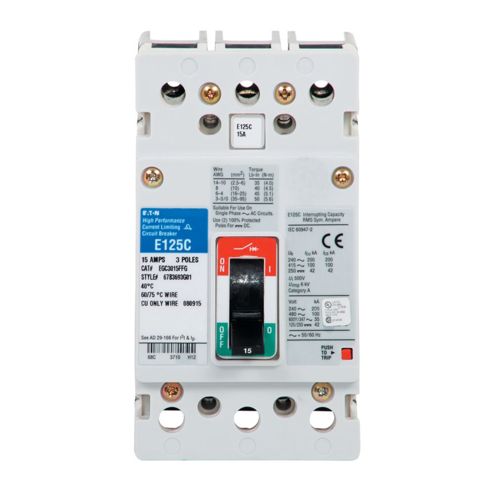 EGB3070FFB - Eaton - Molded Case Circuit Breaker – Canada Breakers