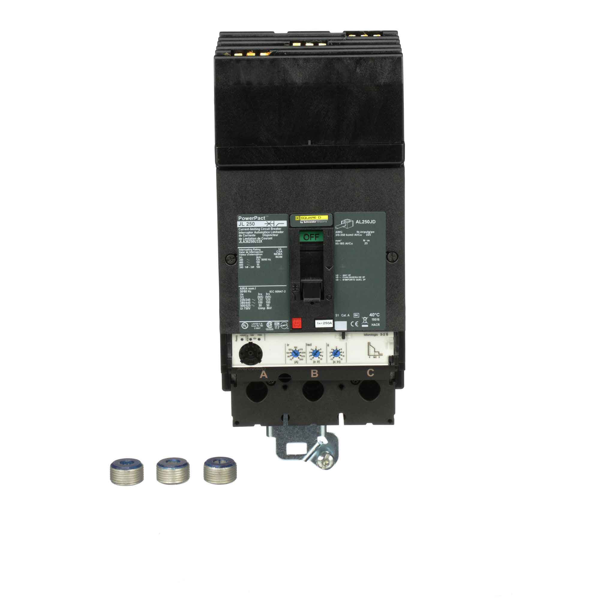 JLA36250U33X - Square D - Molded Case Circuit Breaker – Canada Breakers