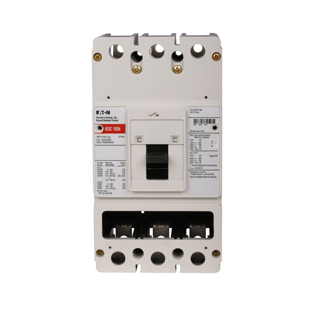 KDC3250 - Eaton - Molded Case Circuit Breaker – Canada Breakers