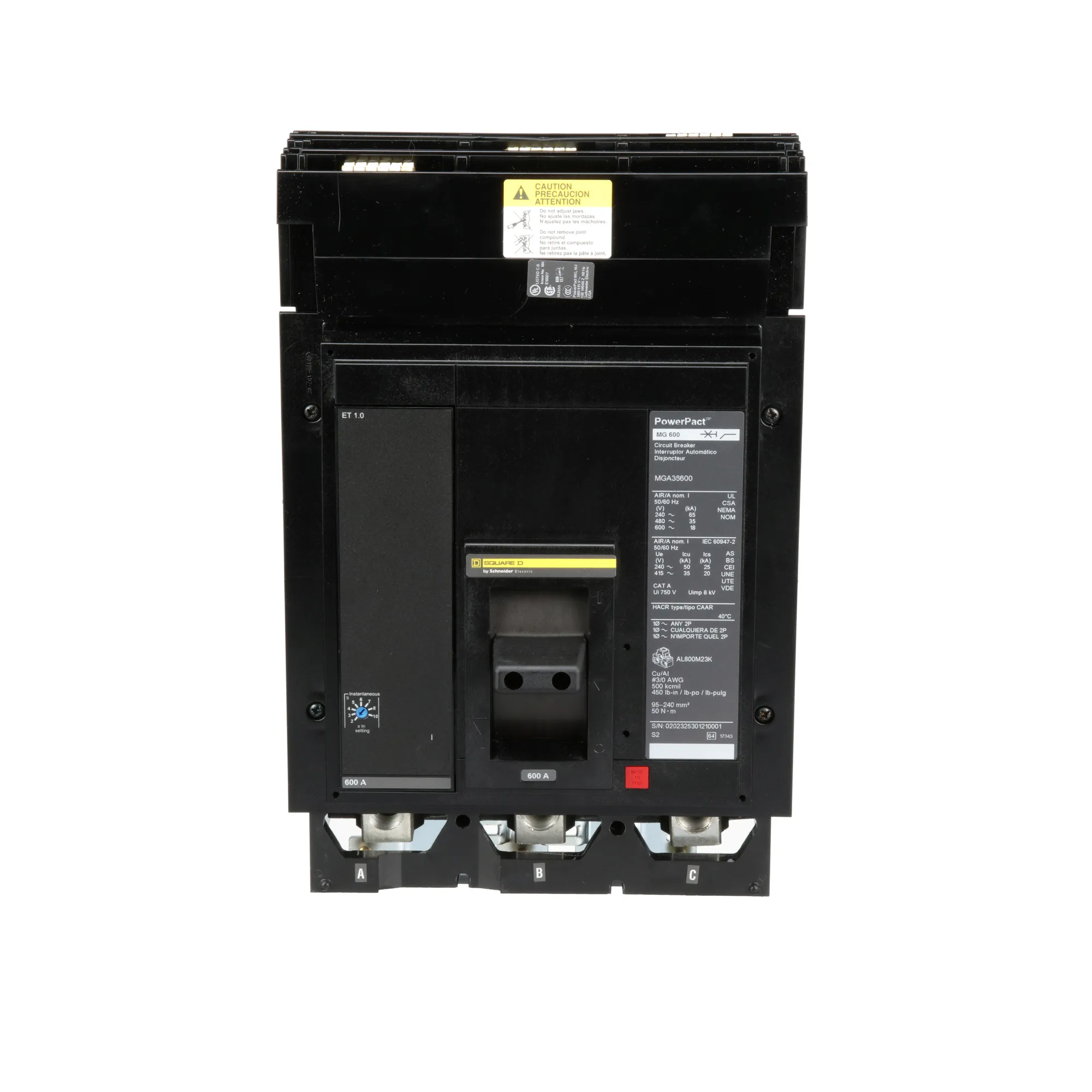 MGA36600 - Square D - Molded Case Circuit Breaker – Canada Breakers