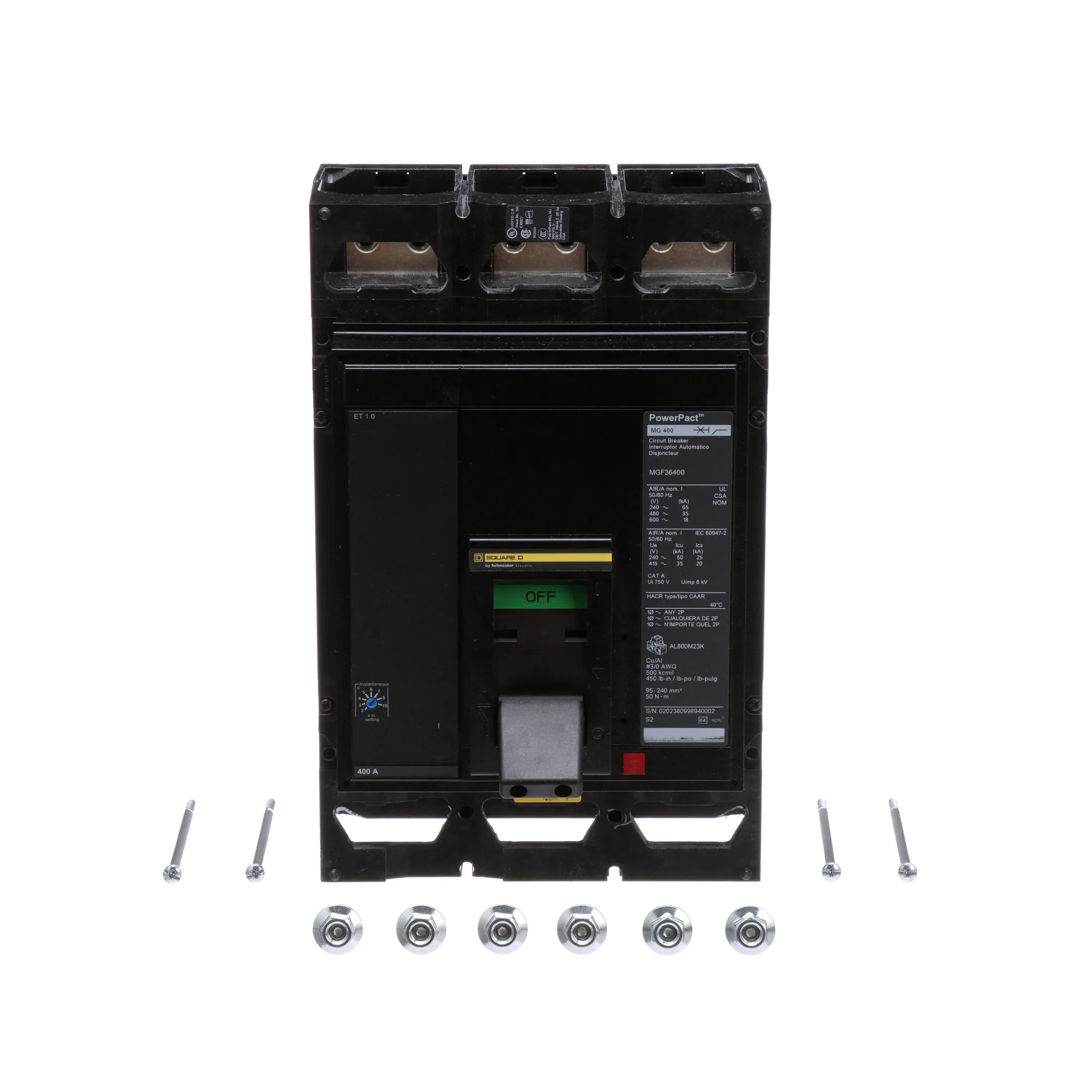MGL36400 - Square D - Molded Case Circuit Breaker – Canada Breakers