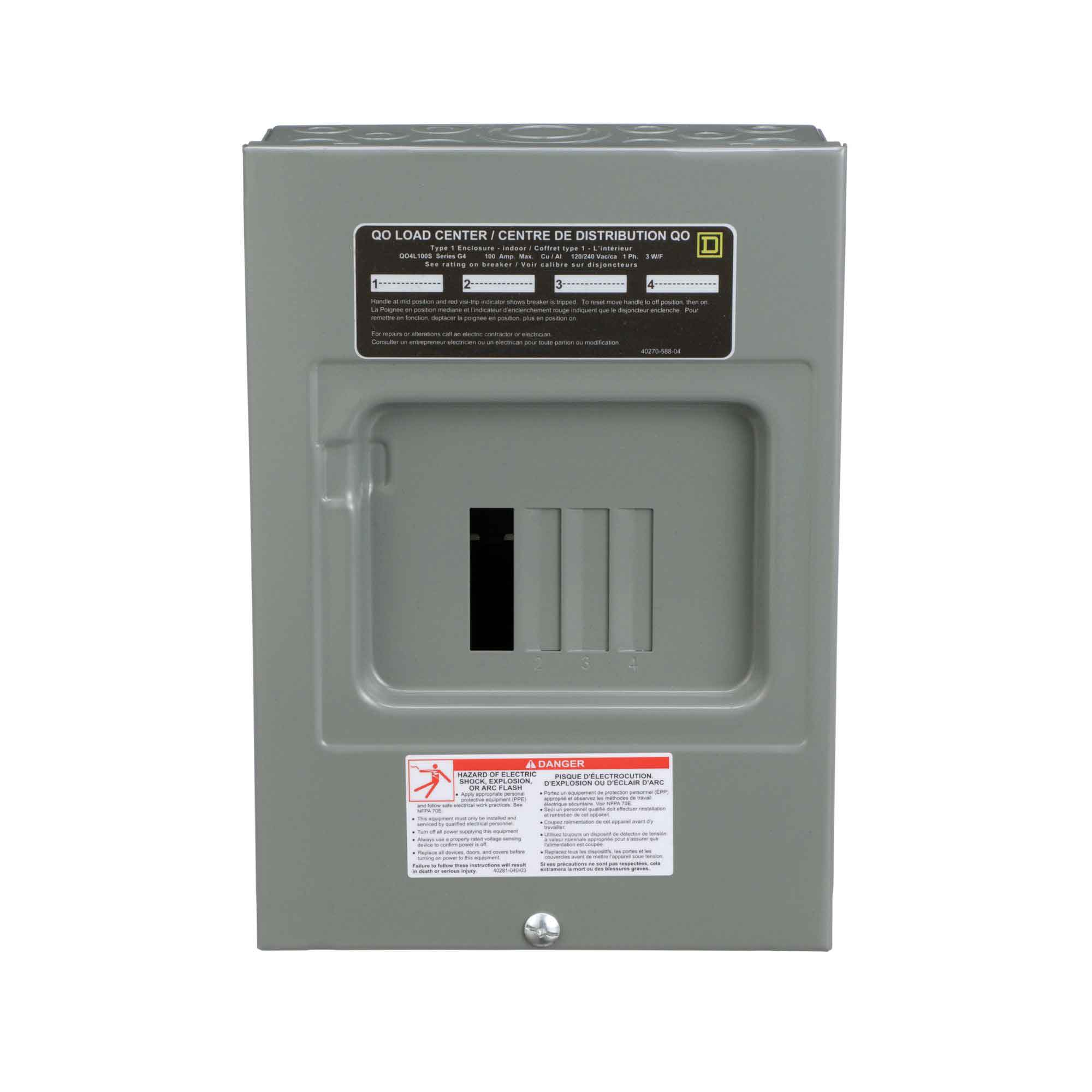 QO4L100S - Square D - Loadcenter – Canada Breakers