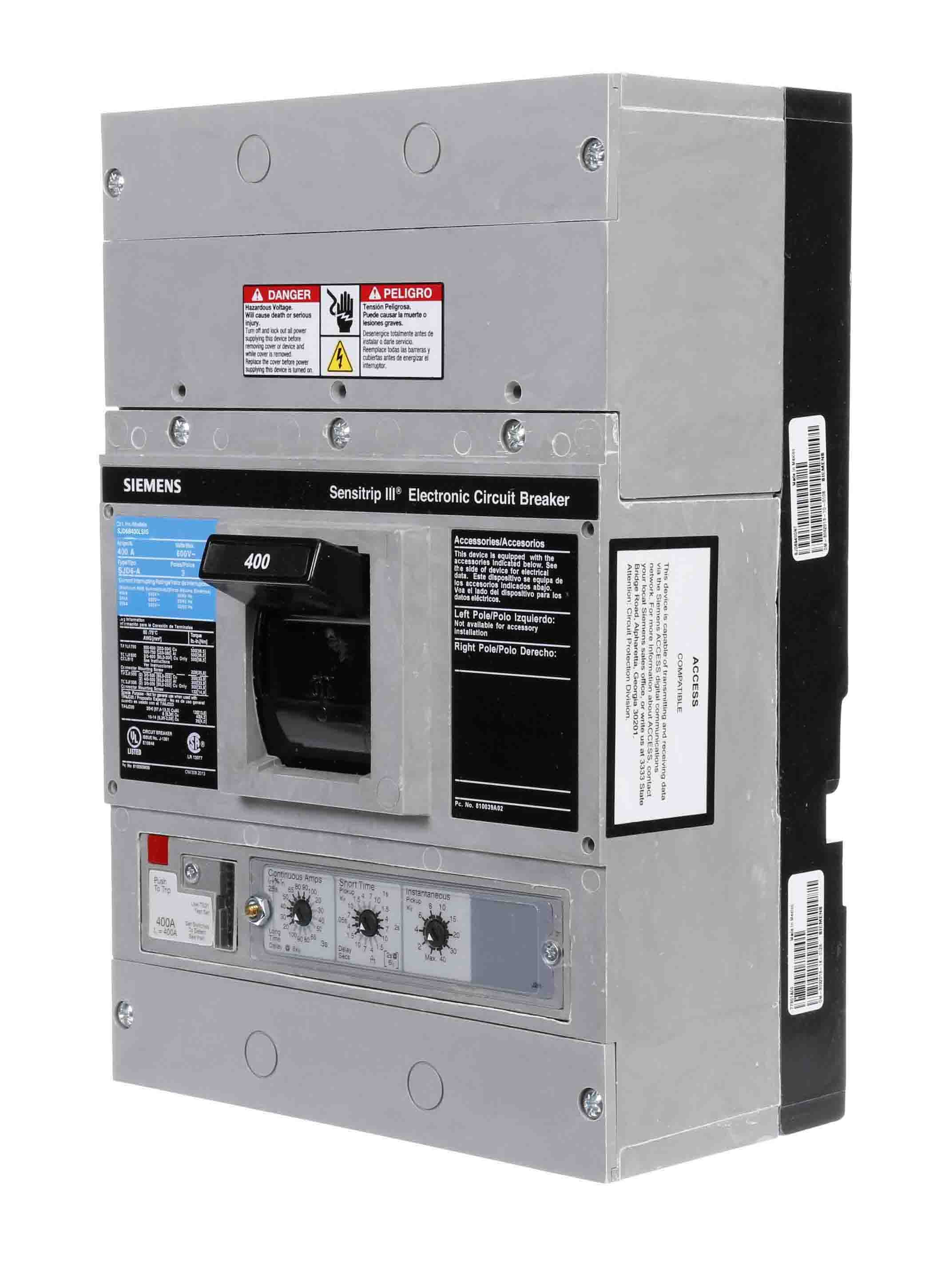 SJD6B400LSIG - Siemens - Molded Case – Canada Breakers